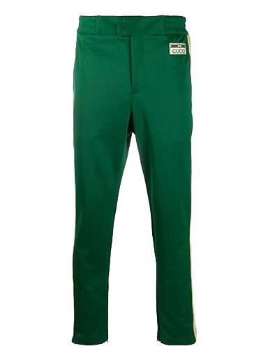 Gucci Technical Jersey Joggers - Green