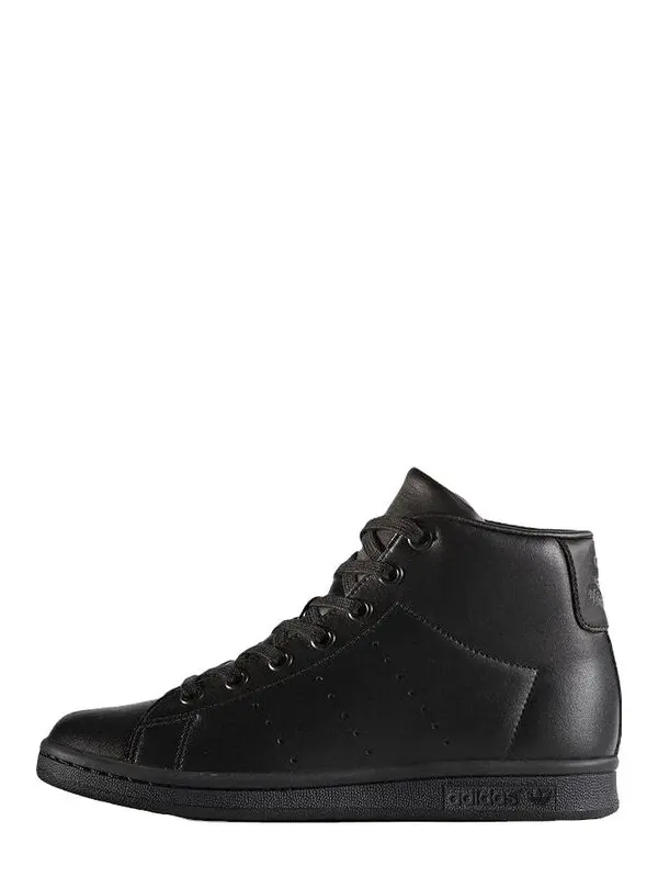 Adidas Originals Stan Smith Mid Top Sneakers - Black