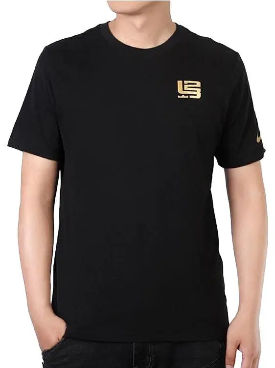 Nike Strive For Greatness Round-neck Short-sleeve Tee - Black