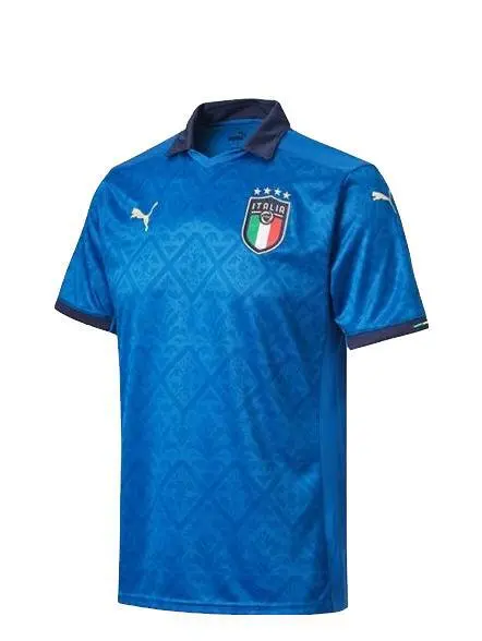 PUMA Italia 20/21 Home Fan Edition Jersey - Blue/black/white