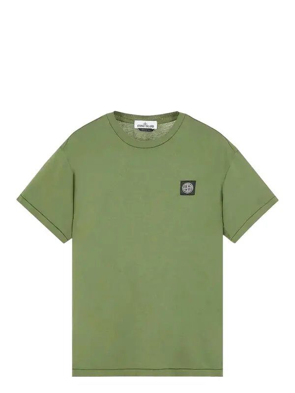 Stone Island Logo Patch T-shirt - Sage