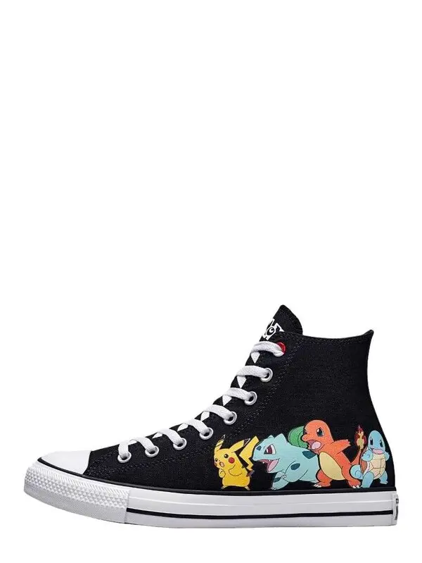 CONVERSE X Pokémon Chuck Taylor All Star High Top Sneakers - Black/white