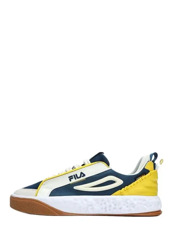 FILA Icona Skate Shoes - White/blue/yellow