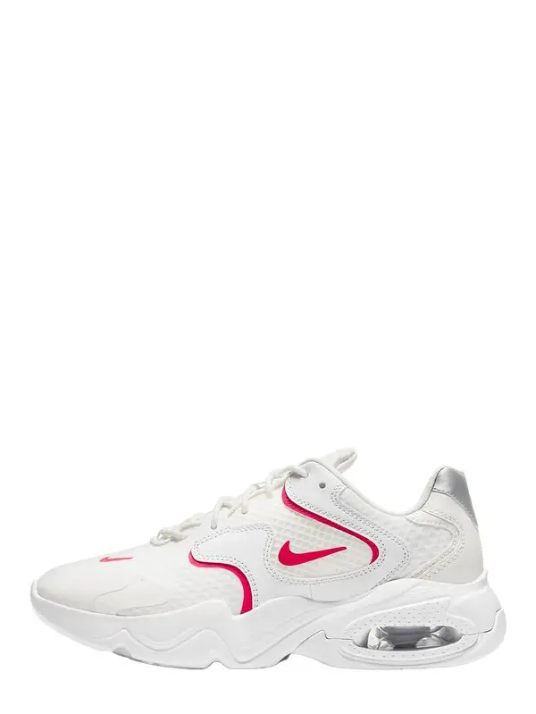 Nike Max 2x "white Siren Red" Sneakers - White/red/silver