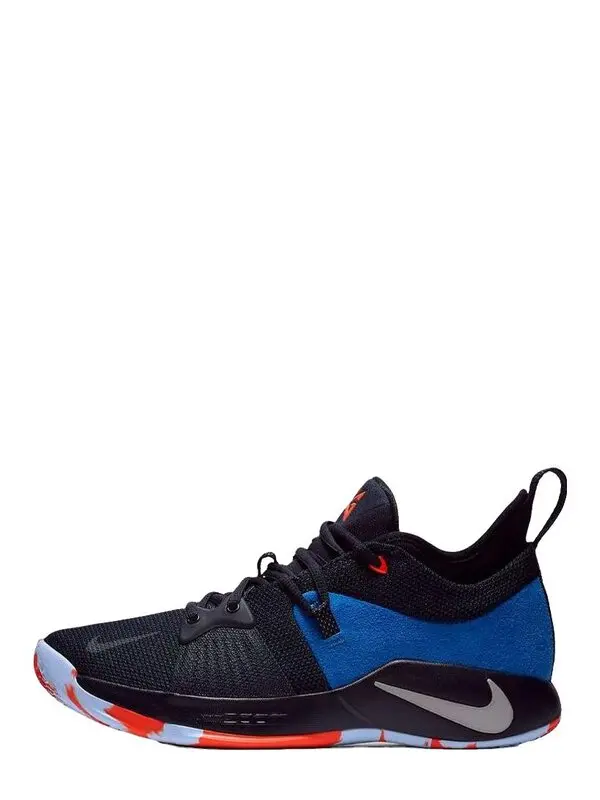 Nike Pg 2 Ep 'home Craze' Basketball Sneakers - Black/blue/orange