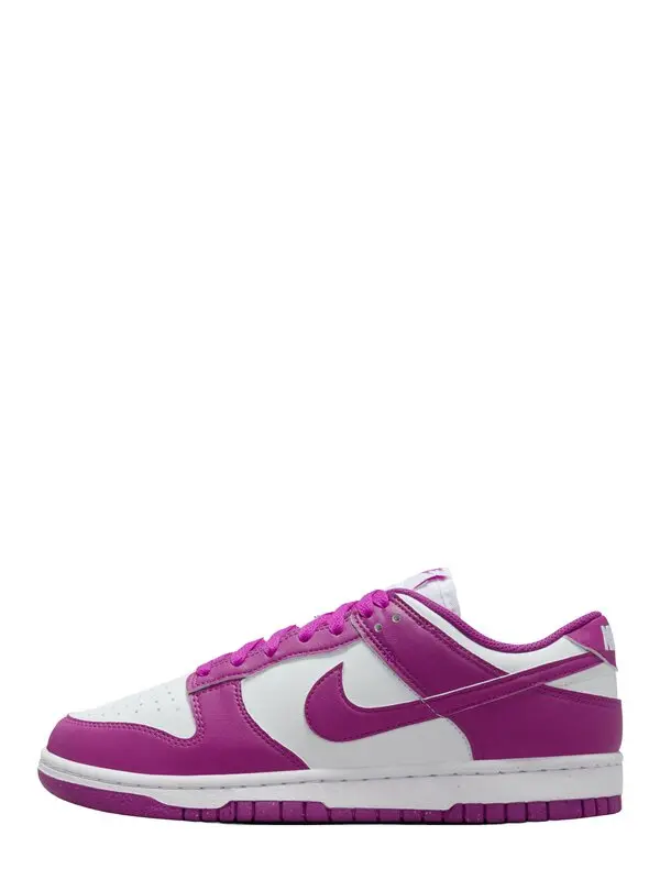 Nike Dunk Low Next Nature Sneakers - White/hot Fuchsia
