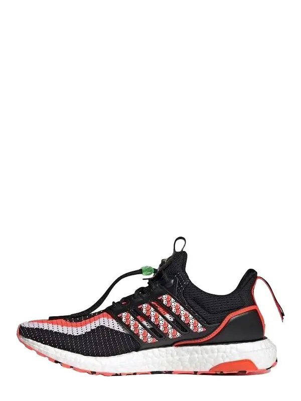 Adidas Ultraboost Dna "lion Dance" Low Top Sneakers - Black/white/red