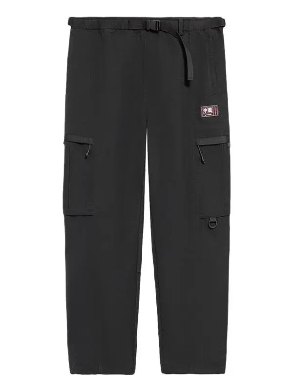 LI-NING Label Logo Cargo Pants - Black