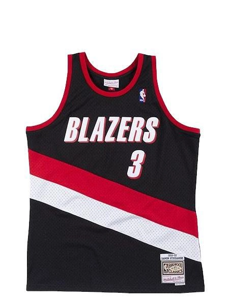 Mitchell & Ness Nba Retro Basketball Jersey Stoudemire 3 Blazers - None