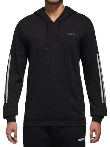 Adidas Neo Ce 3s Hdy Sports Casual Hooded Sweater - Black