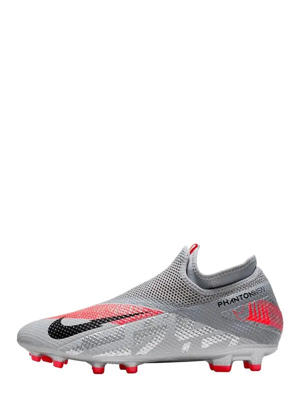 Nike Phantom Vision 2 Academy Dynamic Fit Mg - Silver/red/black
