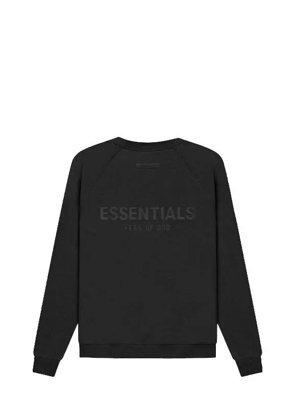 Fear Of God Pull-over Crewneck - Black