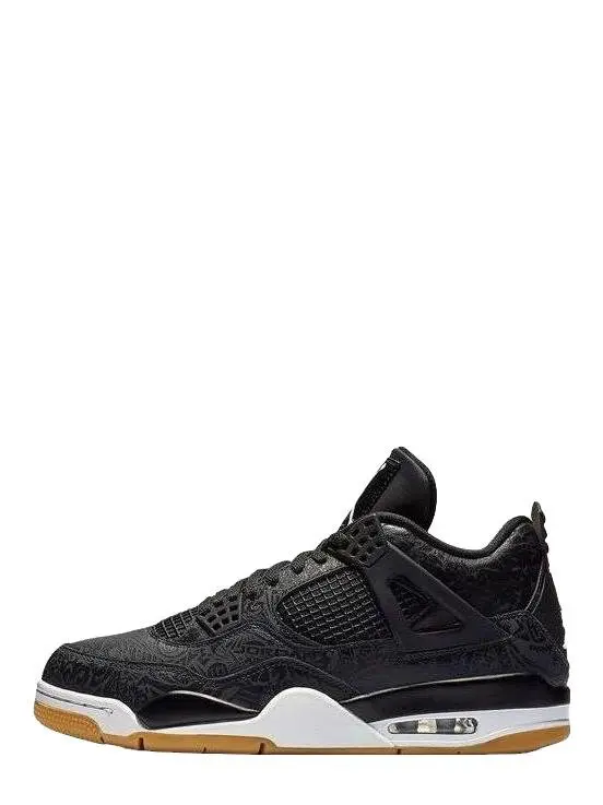 JORDAN Air 4 Retro Se "laser" Sneakers - Black Laser
