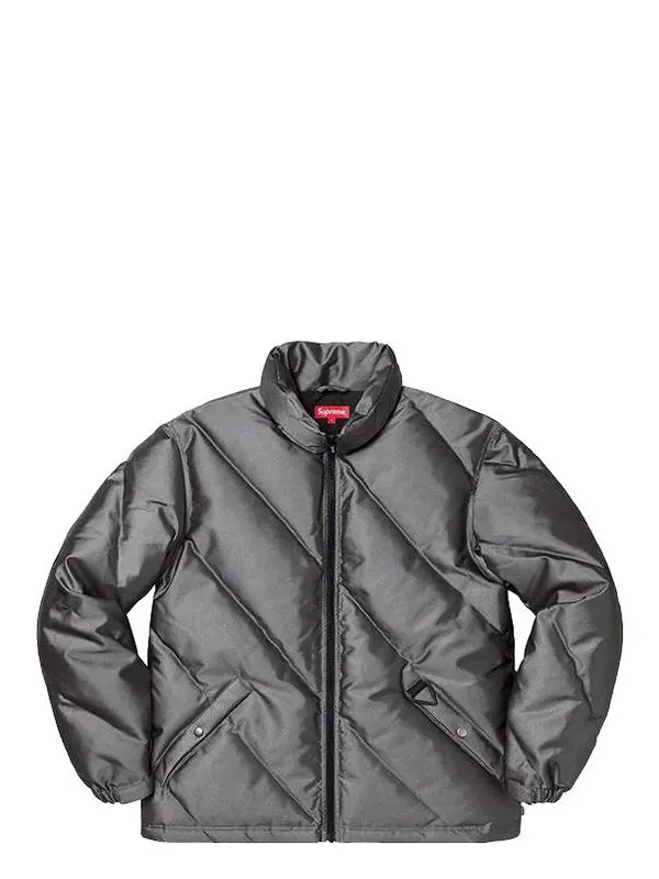 Supreme Iridescent Puffy Jacket - Black