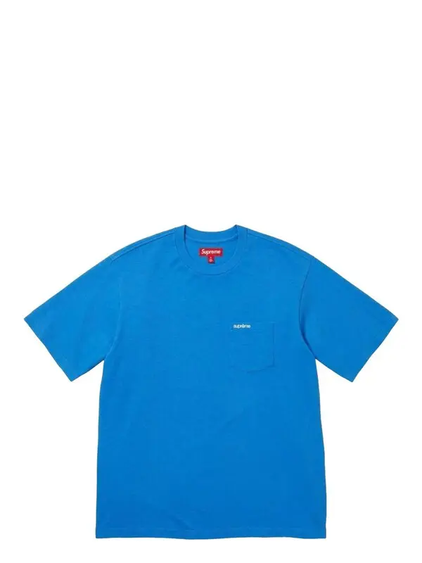 Supreme Ss26 S/s Pocket T-shirt - Blue