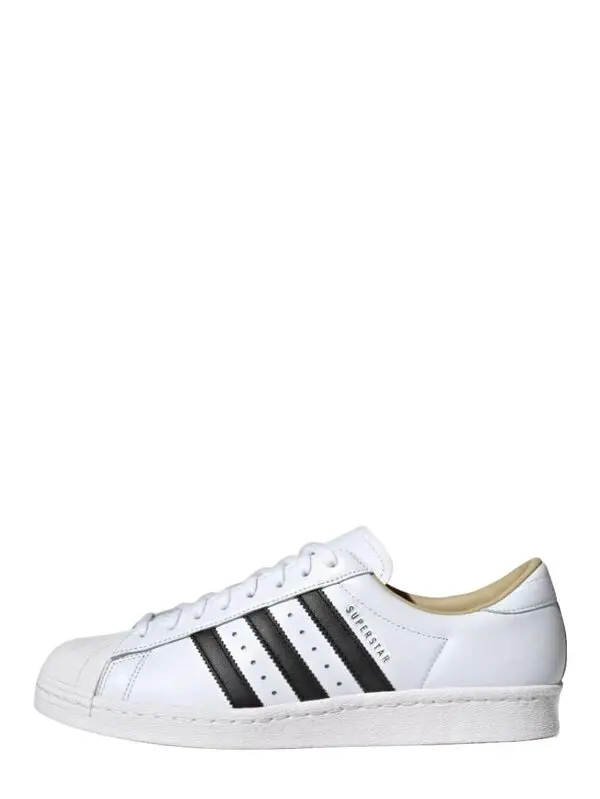 Adidas Originals Superstar 80s Low Top Sneakers - White/black