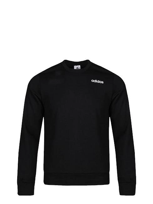 Adidas E Pln Crew Ft Knitted Hooded Shirt Sweater - Black