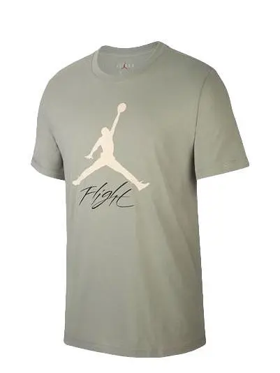 JORDAN Jumpman Flight Short Sleeve T-shirt - Gray