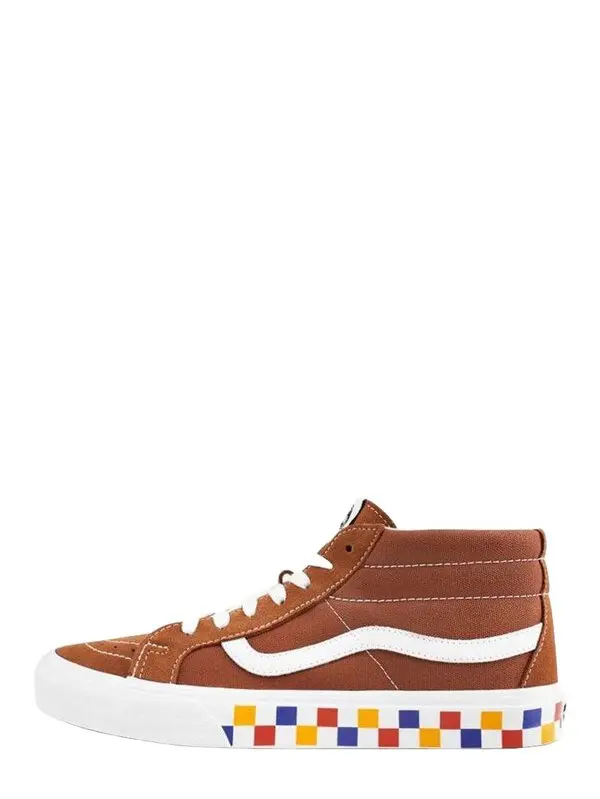 VANS Sk8-mid Reissue High Top Sneakers - Orange