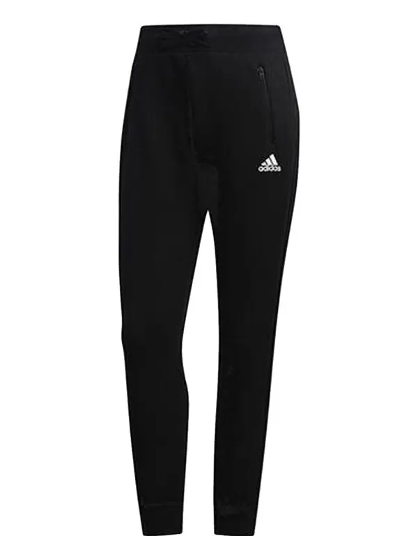 Adidas Training Knitted Pants - Black