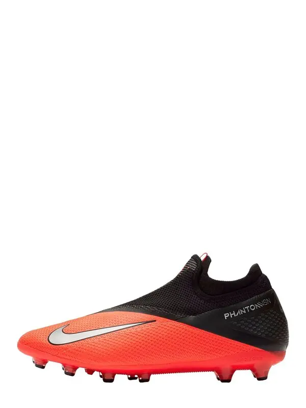 Nike Phantom Vision 2 Pro Df Ag Artificial Grass Soccer Cleats - Black/orange