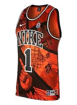 Nike As Hbl Dna Jersey Tank - Orange/red