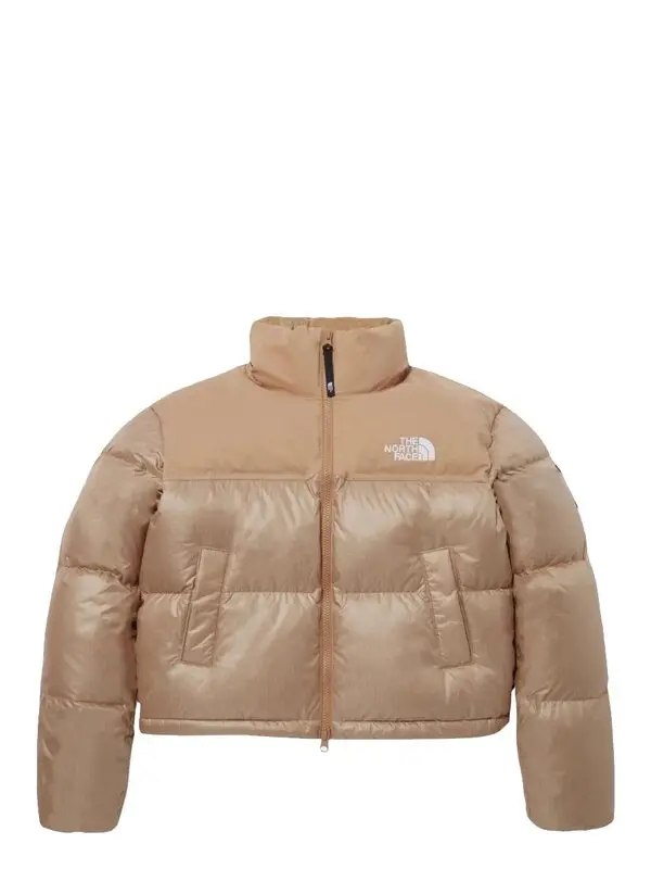 The North Face White Label Novelty Nuptse Down Jacket - Beige Brown