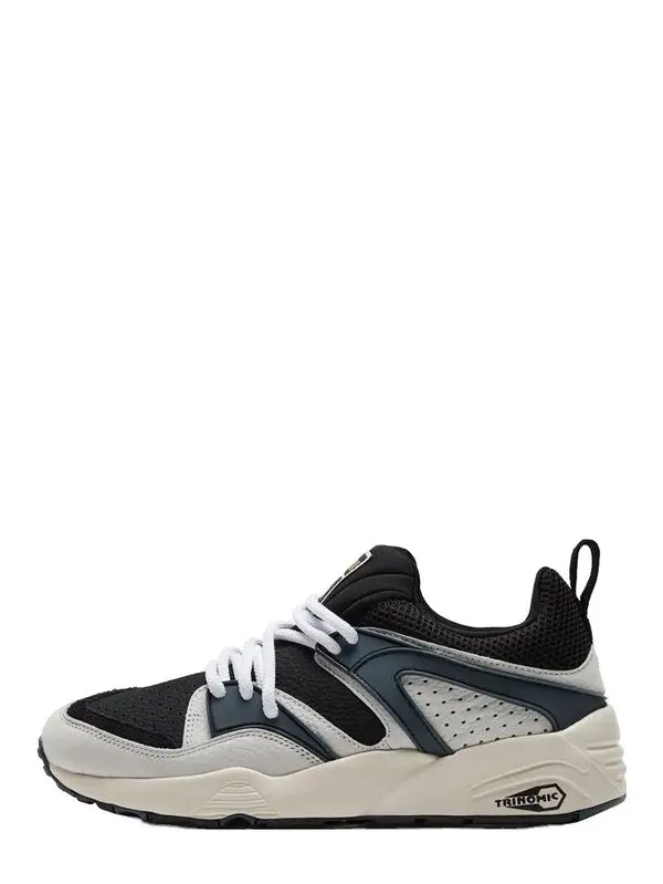 PUMA Blaze Of Glory Premium Low Top Sneakers - Black/gray/blue
