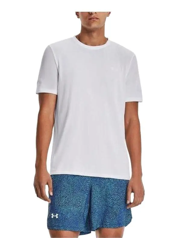 Under Armour Seamless Stride Short Sleeve - White