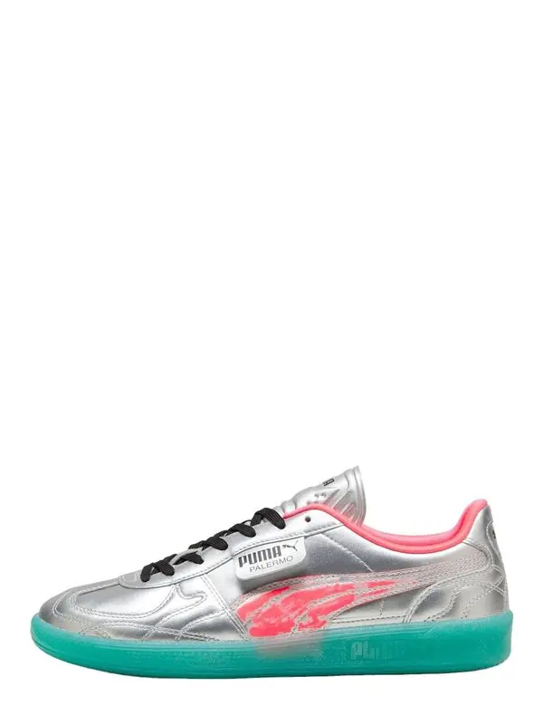 PUMA Palermo Newgenfooty Sneakers - Silver/sparkling Green
