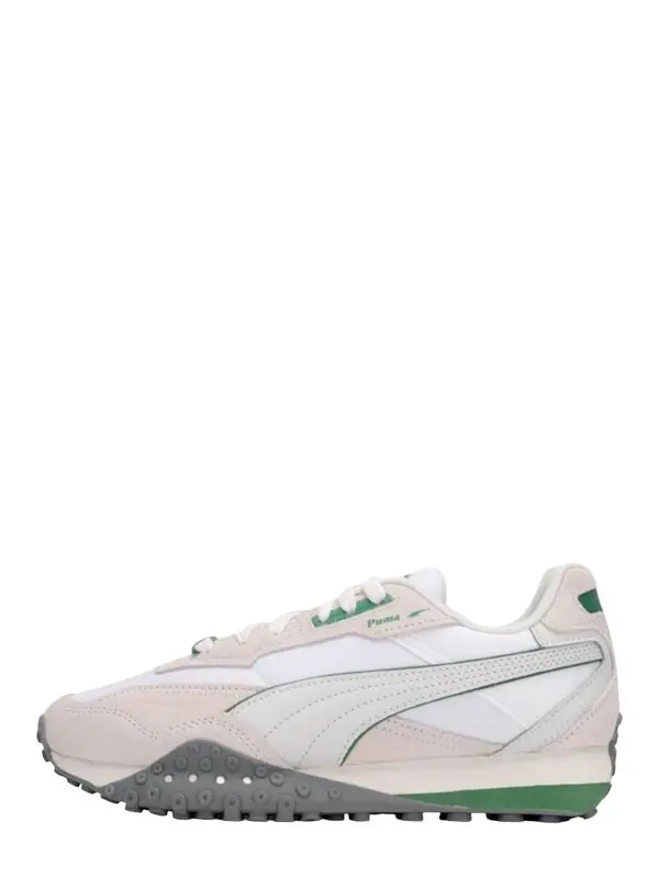 PUMA Blktop Rider Nylon Lt Sneakers - White/beige/green