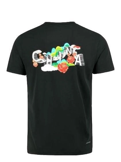 LI-NING Badminton Graphic Quick-drying T-shirt 'black - Black/multi-color