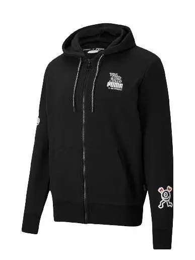 PUMA Casual Knit Hooded Jacket - Default Color