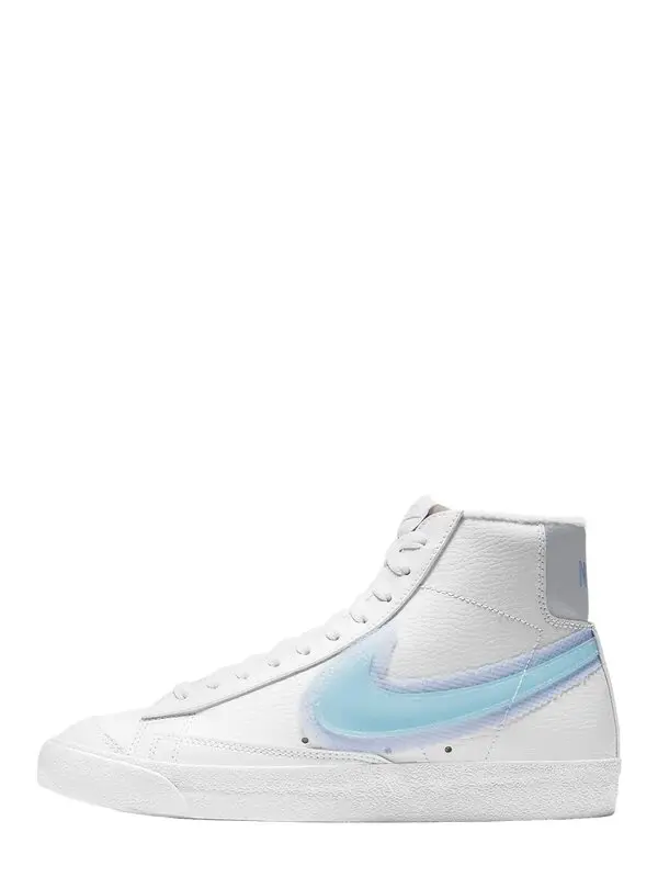 Nike Blazer Mid '77 High Top Sneakers - Blue/white