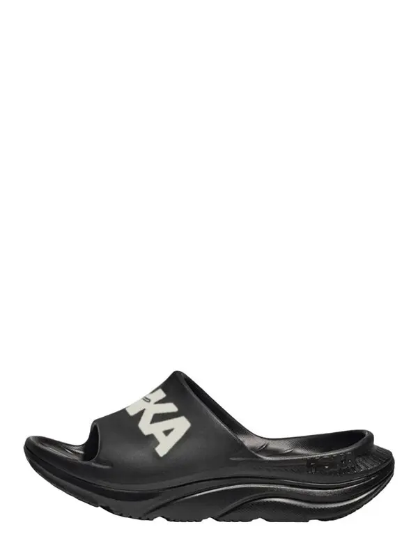 Hoka One One Ora Athletic Slides - Black/white