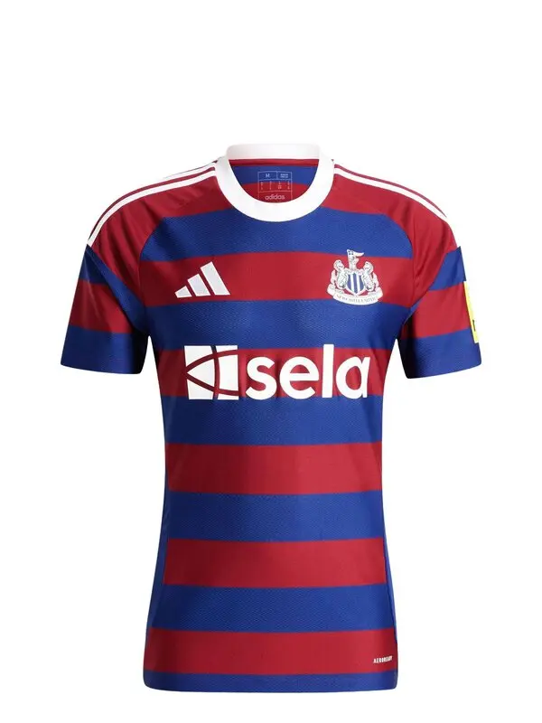 Adidas Newcastle United Fc 2024/25 Away Jersey - Red/blue/white