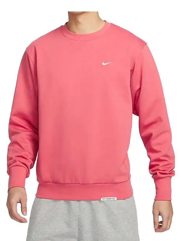 Nike Standard Issue Dri-fit Crew Neck Basketball Top - Pink/white