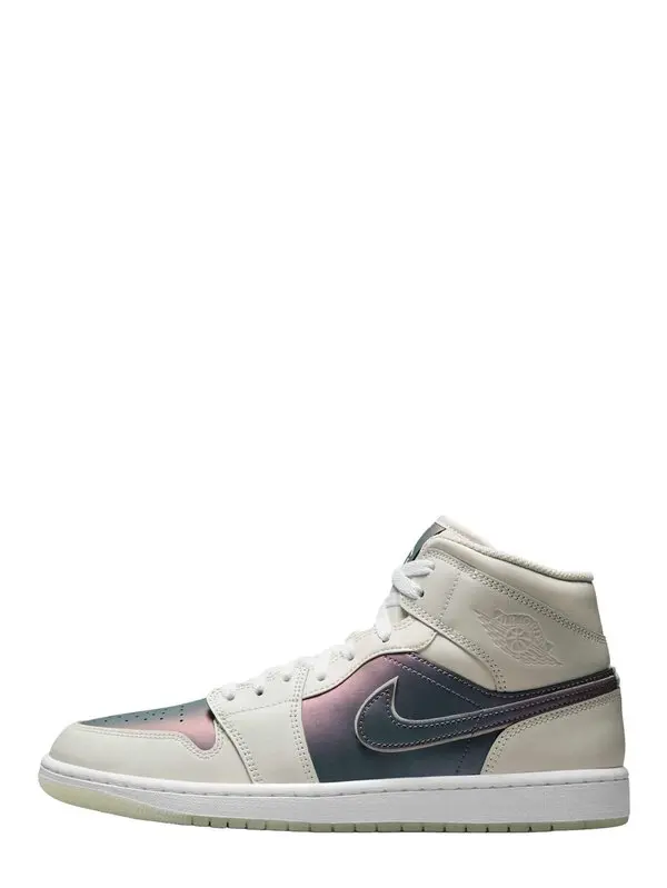 JORDAN 1 Mid Sneakers - Phantom/white