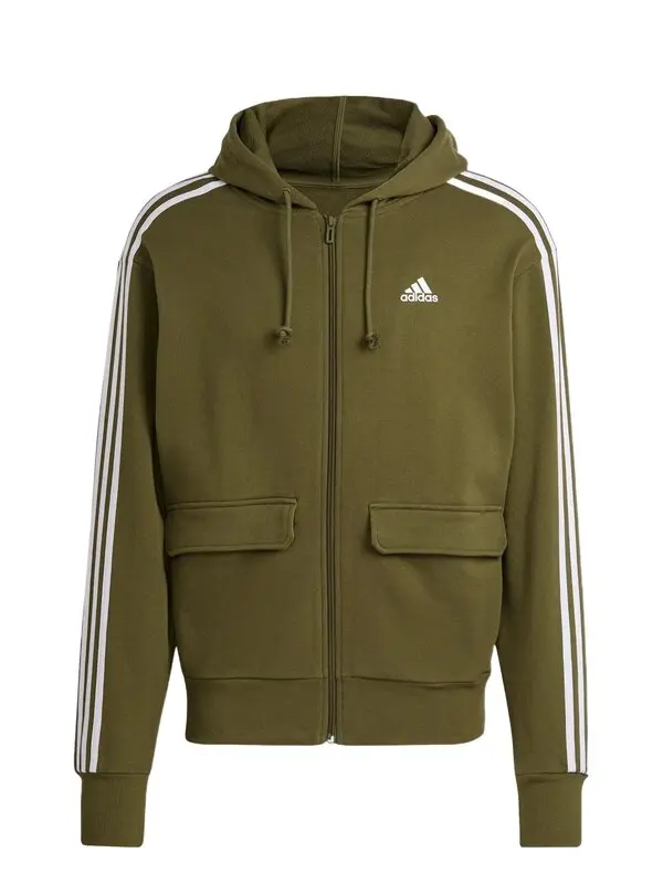 Adidas Alphabet Florets Zipper Hooded Jacket - Multi-color