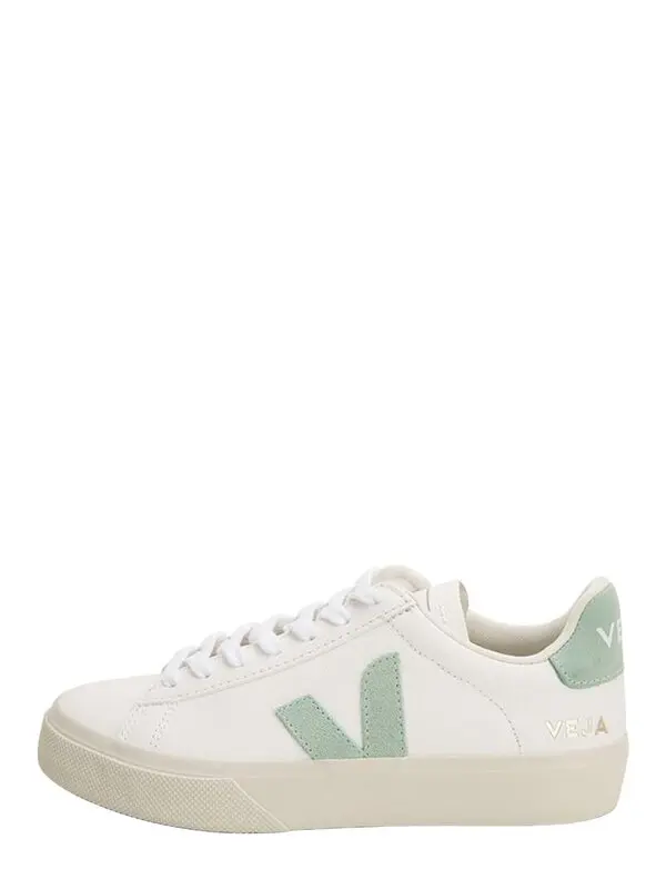 VEJA Campo Lace-up Sneakers - White/matcha