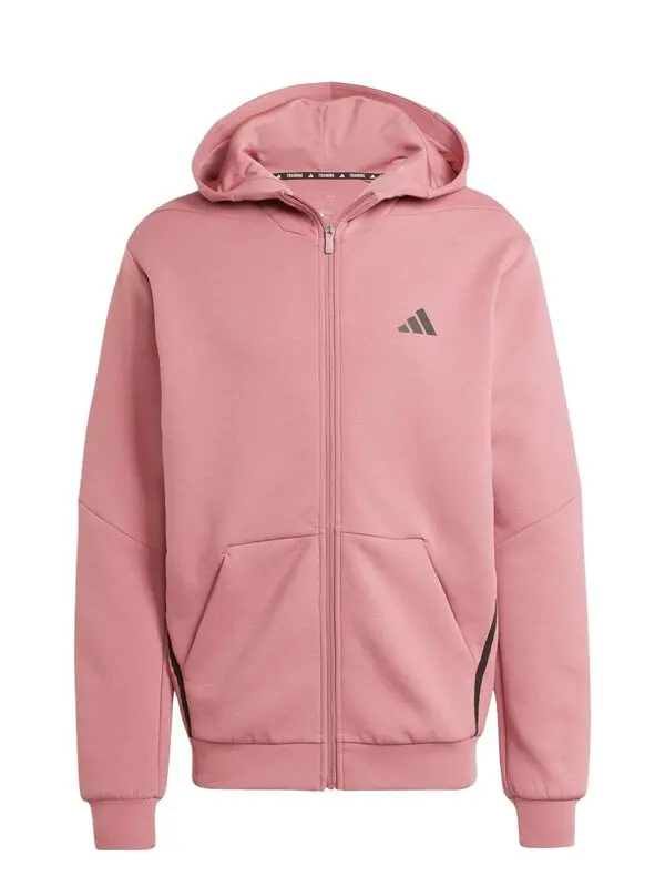 Adidas Full-zip Track Jacket - Preloved Crimson