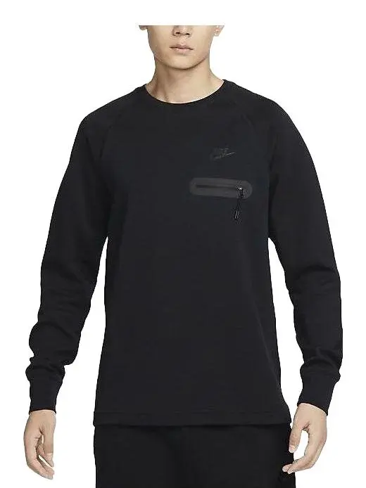 Nike Tech Fleece Lightweight Logo T-shirt - Black