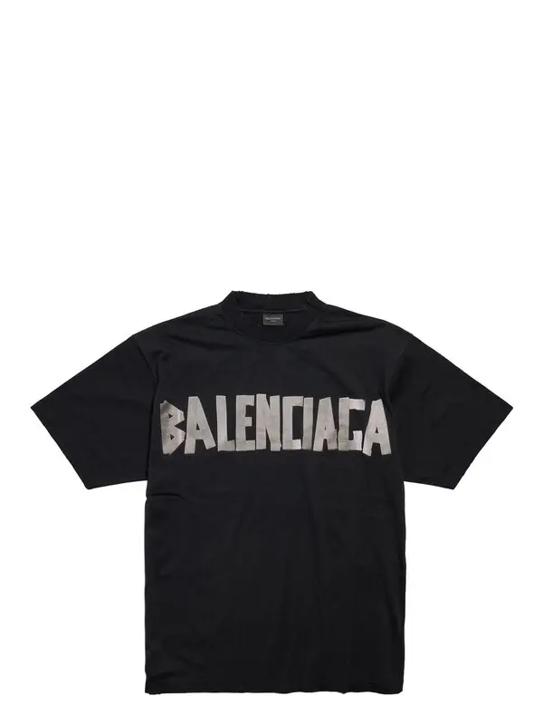 Balenciaga Medium Fit T-shirt - Black