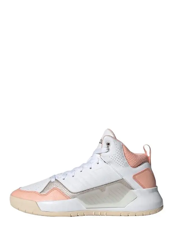 Adidas Neo Play9tis 2.0 High Top Sneakers - White//brown