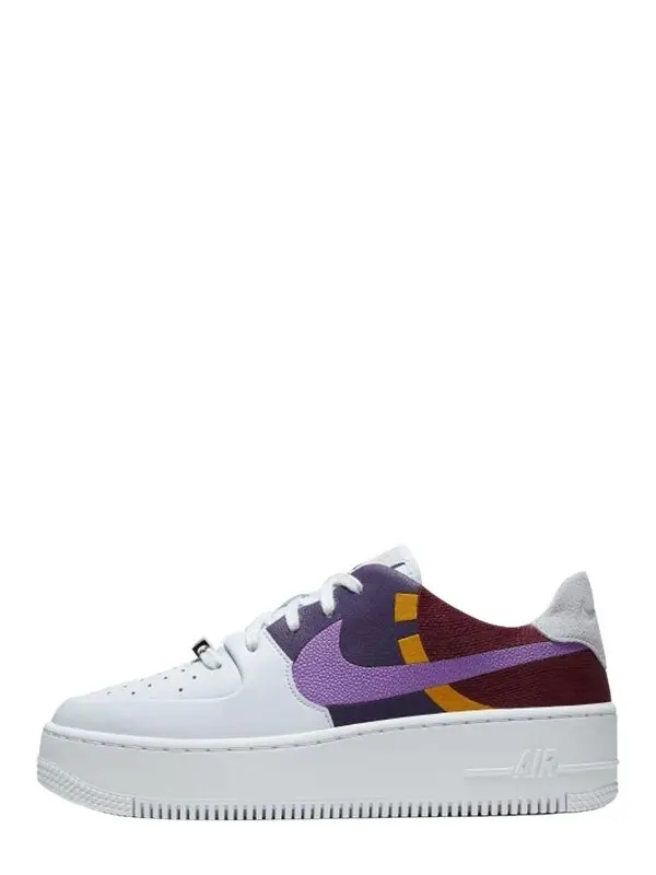 Nike Force 1 Sage Low Lx Sneakers - Silverred