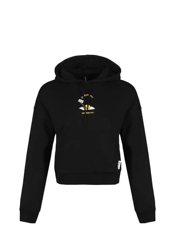 Adidas Neo X Gudetama Graphic Hoodie - Black