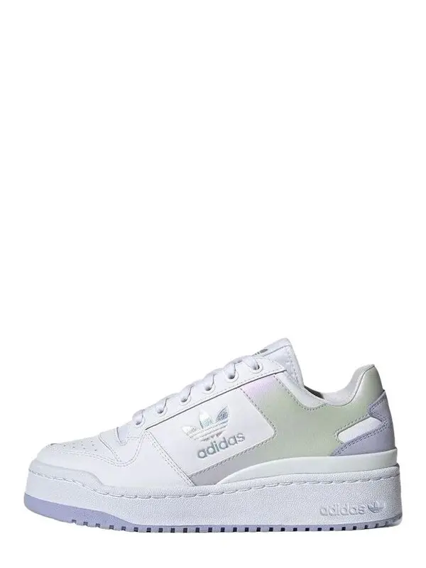 Adidas Originals Forum Bold Platform Sneakers - White/purple