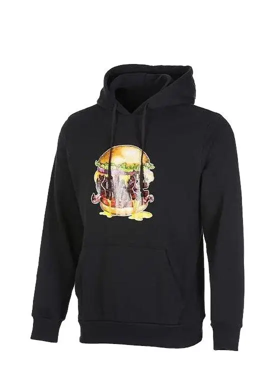 CONVERSE Graphic Pullover Hoodie - Black