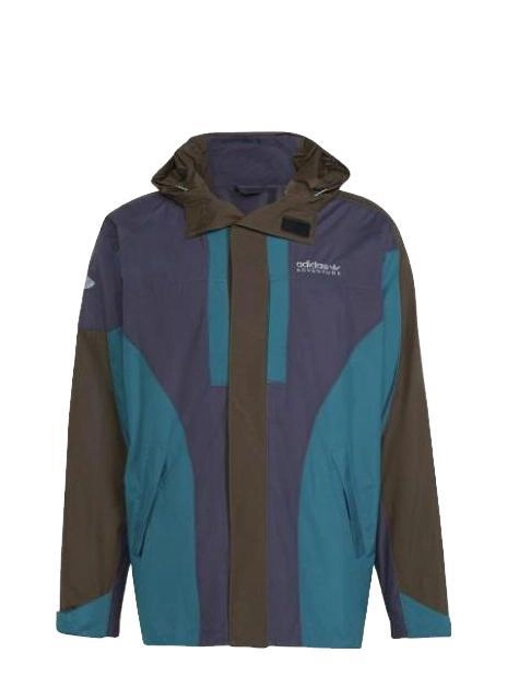 Adidas Originals Color-blocked Hooded Jacket - Default Color