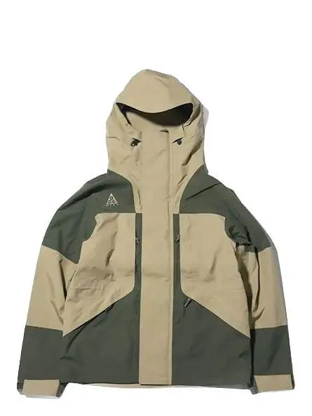 Nike Gore-tex Hooded Outdoor Interchange Jacket - Army Greenkhaki